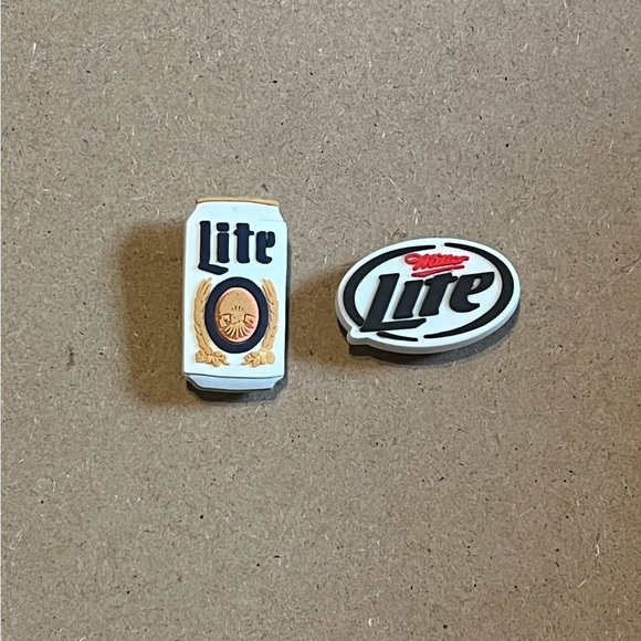 CROCS | Jewelry | Miller Lite Croc Charm Set | Poshmark